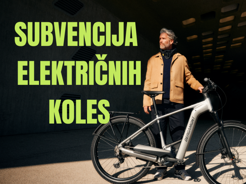 SUBVENCIJA ZA ELEKTRIČNA KOLESA